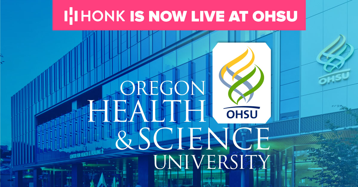 HONK Partners with OHSU - International Parking & Mobility Institute